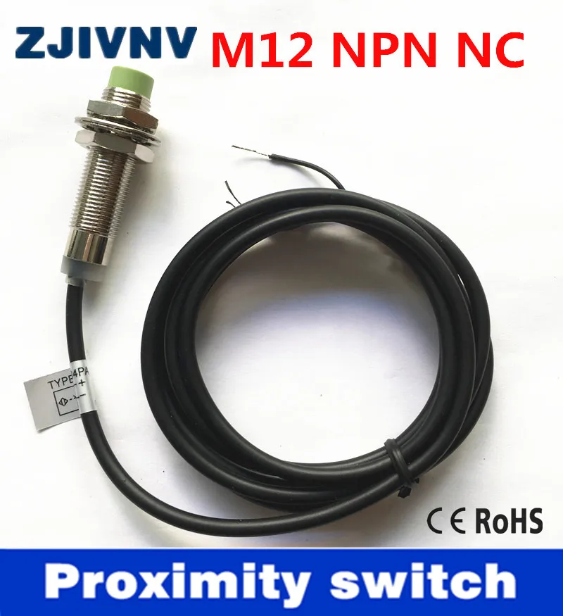 Discount! M12 DC NPN NC cylinder type Induction proximity sensor ...