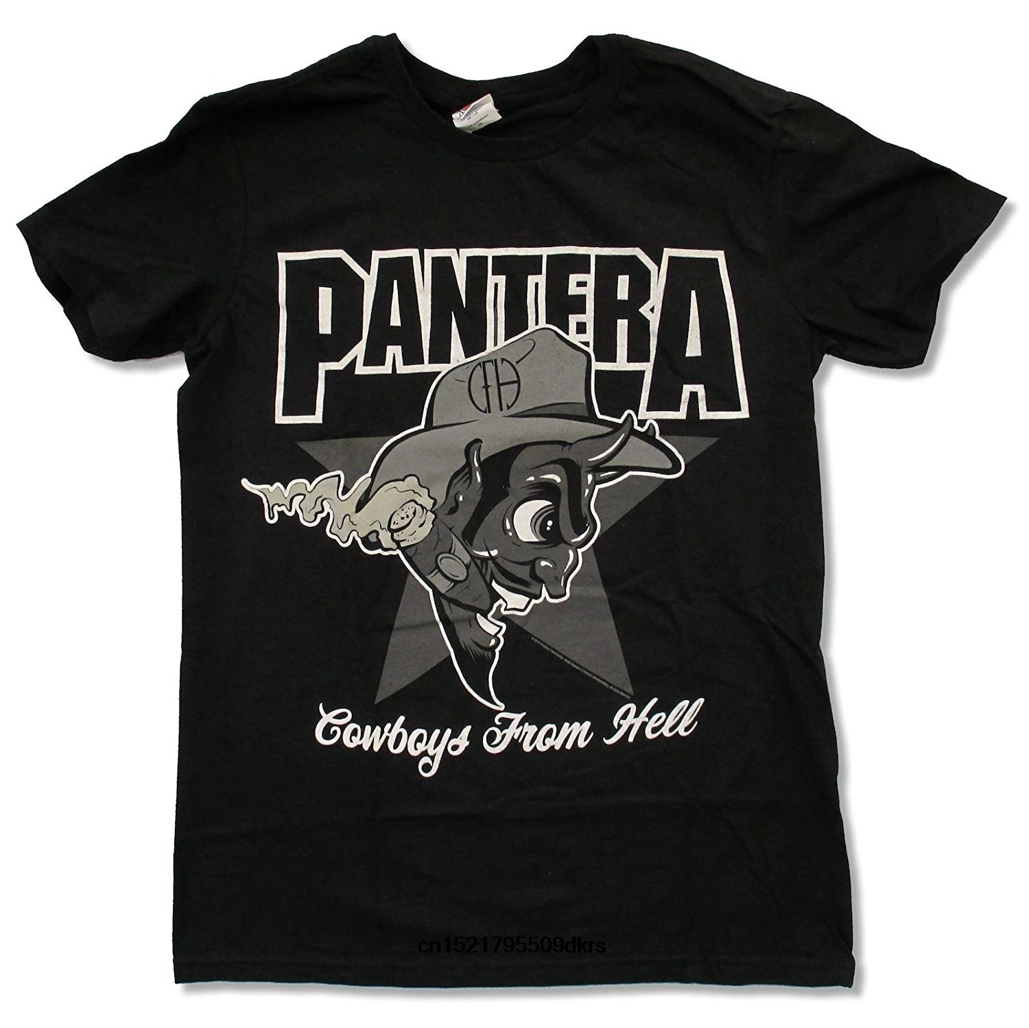 Men t shirt Pantera Cigar Black Black t shirt novelty tshirt women|T ...