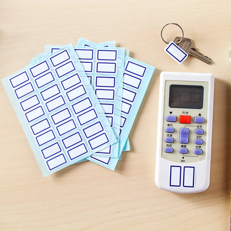 12 sheets/pack Self adhesive Label Paper Price Tag Sticker Small ...