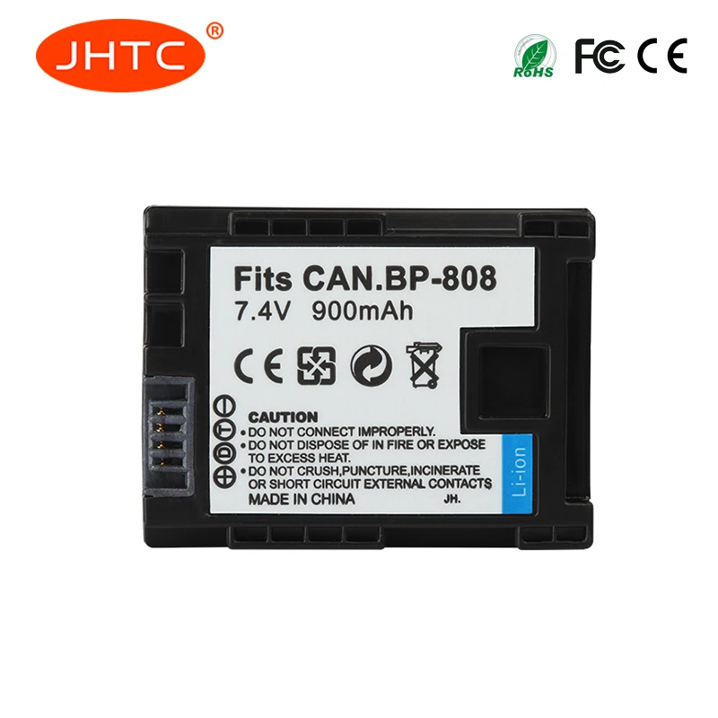 Battery-BP-808-BP-809-BP-819-BP827-for-Canon-FS300-FS100-XA10-VIXIA ...