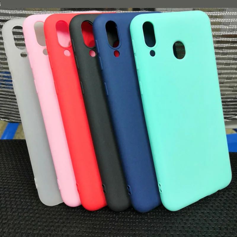 Soft-Silicone-TPU-Case-For-Samsung-Galaxy-M20-Case-Slim-Back-Cover-For ...