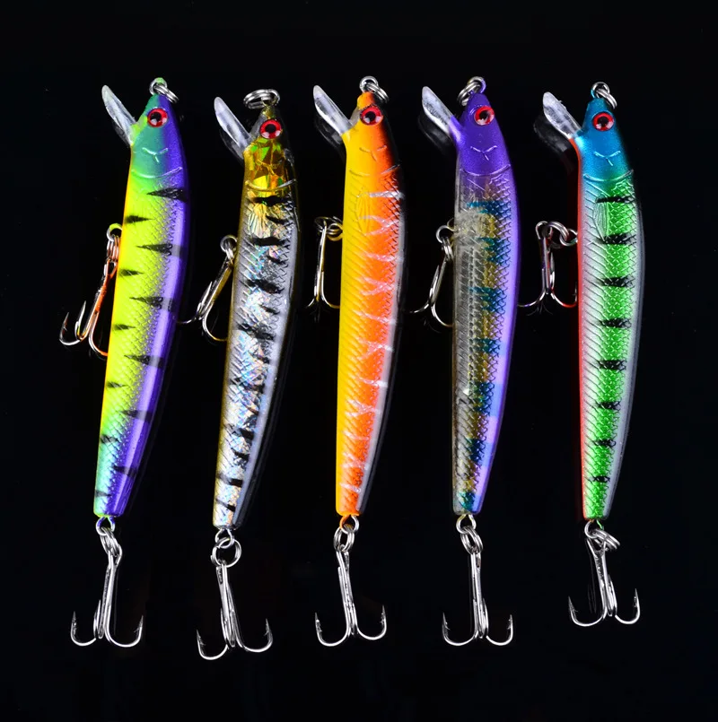1pcs Minnow 5 color hard bait 8.5g road Mino 9.5cm fishing Lures crank ...