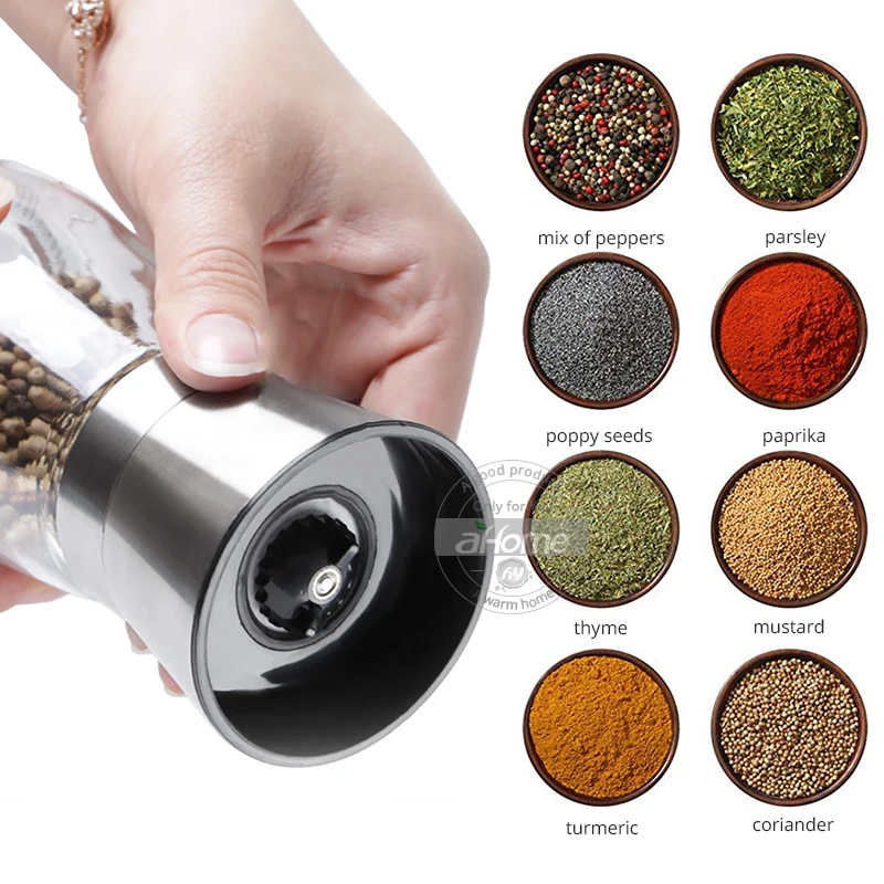 Basic Spice Grinder PLUS - Manual Grinder in 3 Sizes & 2 Styles - GrinderGo