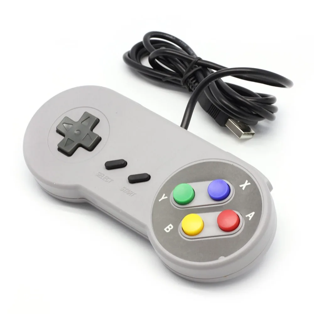 100pcs Lot Retro Usb Controller Gamepad Joystick Joypad For Pc Mac