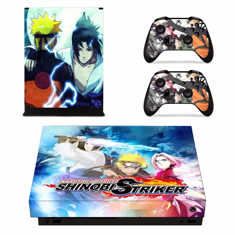 Naruto Skin Sticker for Microsoft Xbox One X Console and Controllers ...
