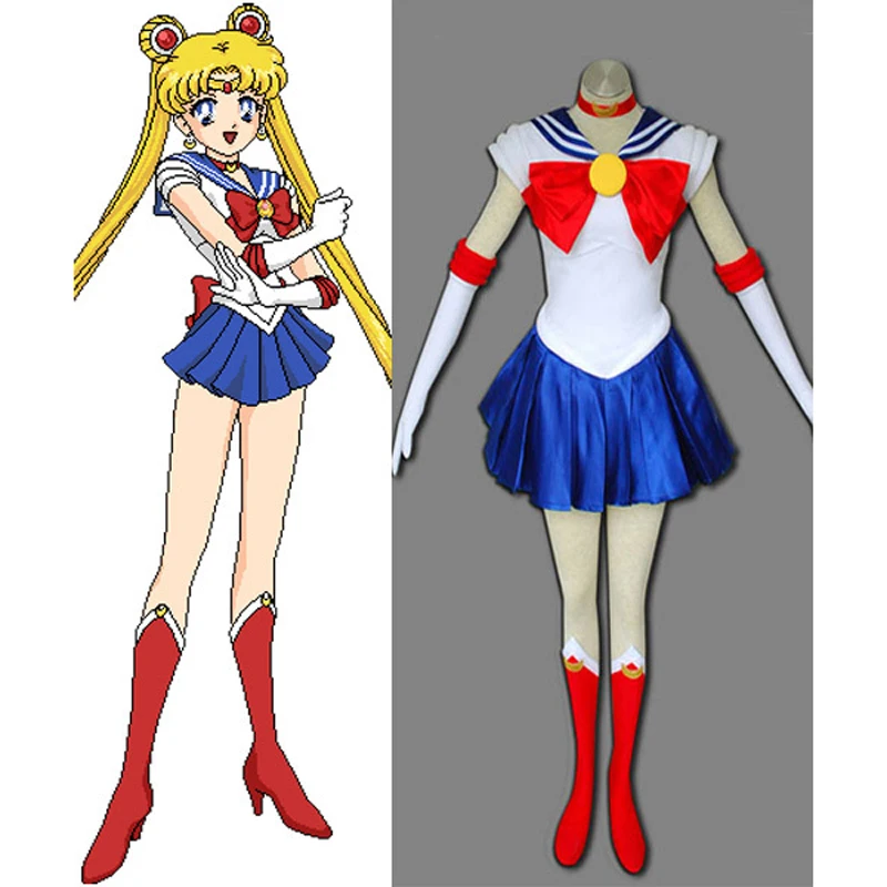 Hot Sale! Free Shipping Sailor Moon Tsukino Usagi (Sailor Moon) Cosplay ...