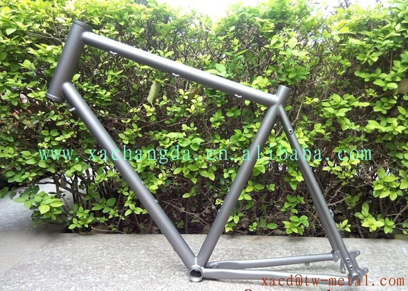 Titanium Road Bicycle Frame 700c Titanium Road Bike Frame 52cm Ti Road ...