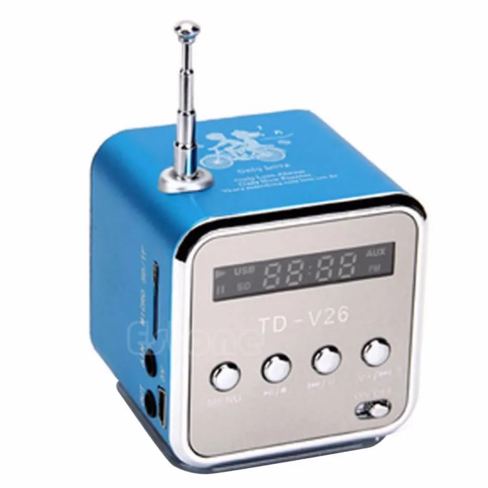 1Set Micro SD TF Mini USB Speaker Music Player Portable FM Radio Stereo ...