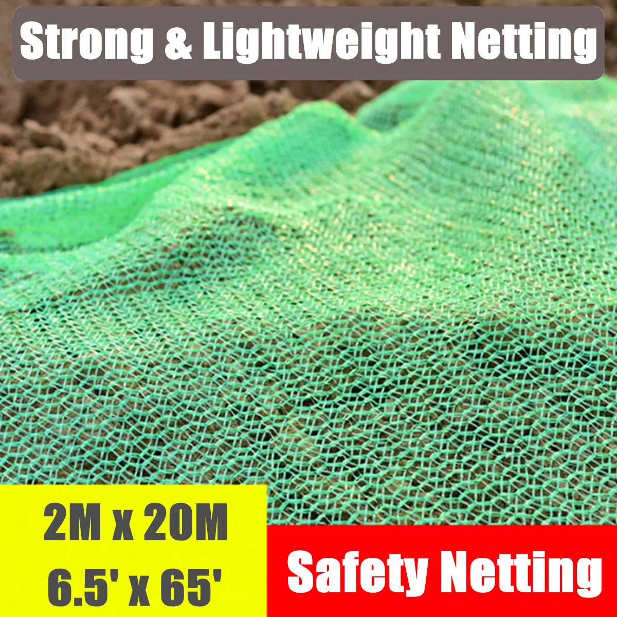 20mx2m Garden Plant Anti Bird Net Fine Mesh Safety Netting Vegetables Greenhouse Protective