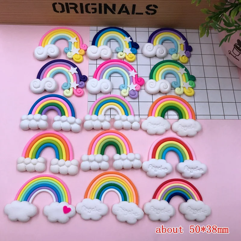 Kitchen & Dining Kitchen Décor Home & Living Clay Rainbow Magnet ...