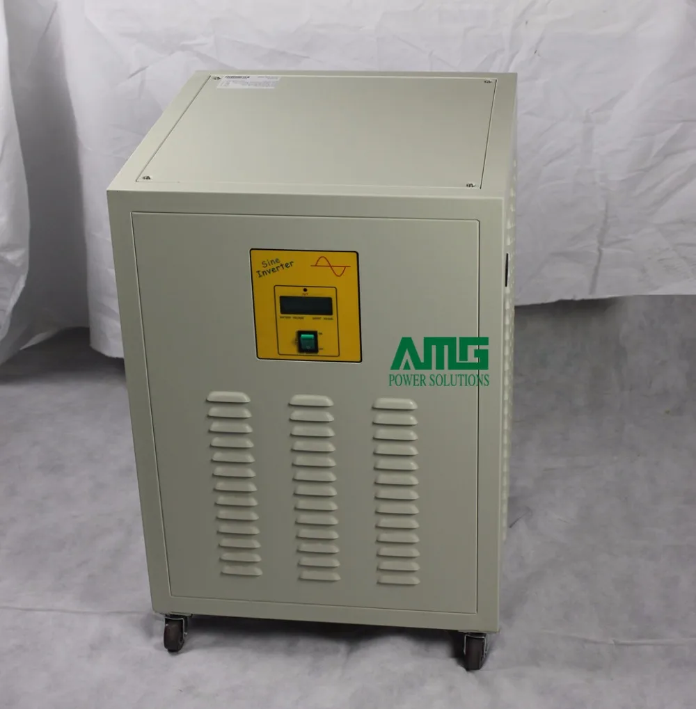 10KVA/10KW 10000watt 220VDC To 110V/220VAC Industrial Frequency Pure ...