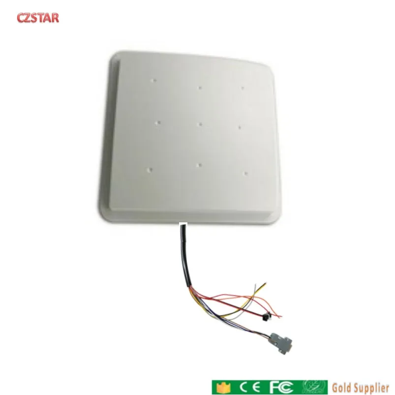 long range integrated UHF RFID antenna reader RJ45 network RS232 ...