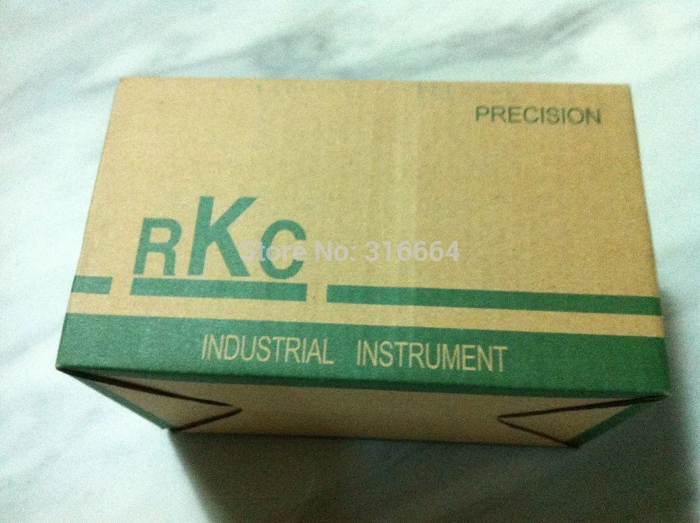 RKC Temperature Controller Type K Thermocouple PN 4B1C M indicator ...