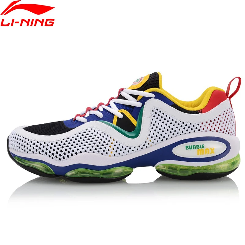 Collection Li-Ning Men BUBBLE MAX II Lifestyle Shoes Air Cushion Retro ...