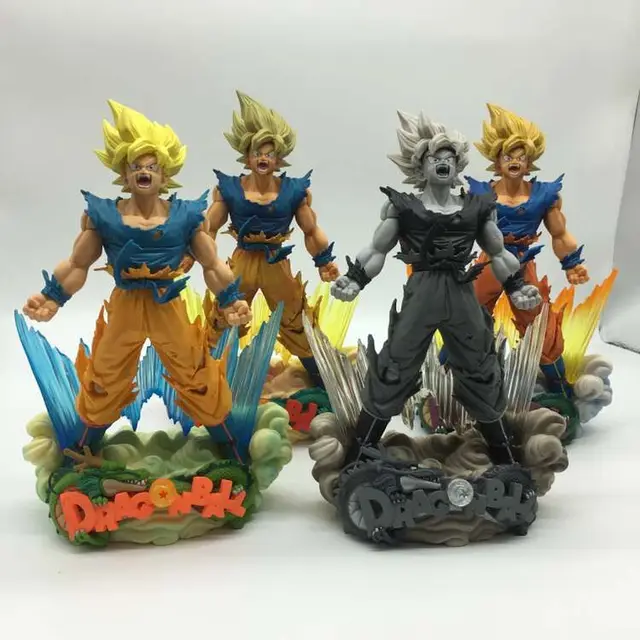 Seven Dragon Ball Sun Wukong Super Gas Explosion Turned Pvc Action