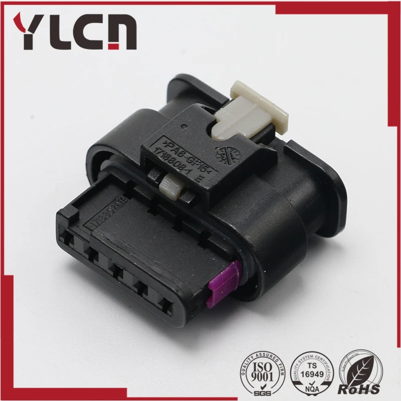무료 배송 5 핀 자동차 소켓 자동 커넥터 4F0 973 705 4F0973705 1 1718806 1|connectors ...