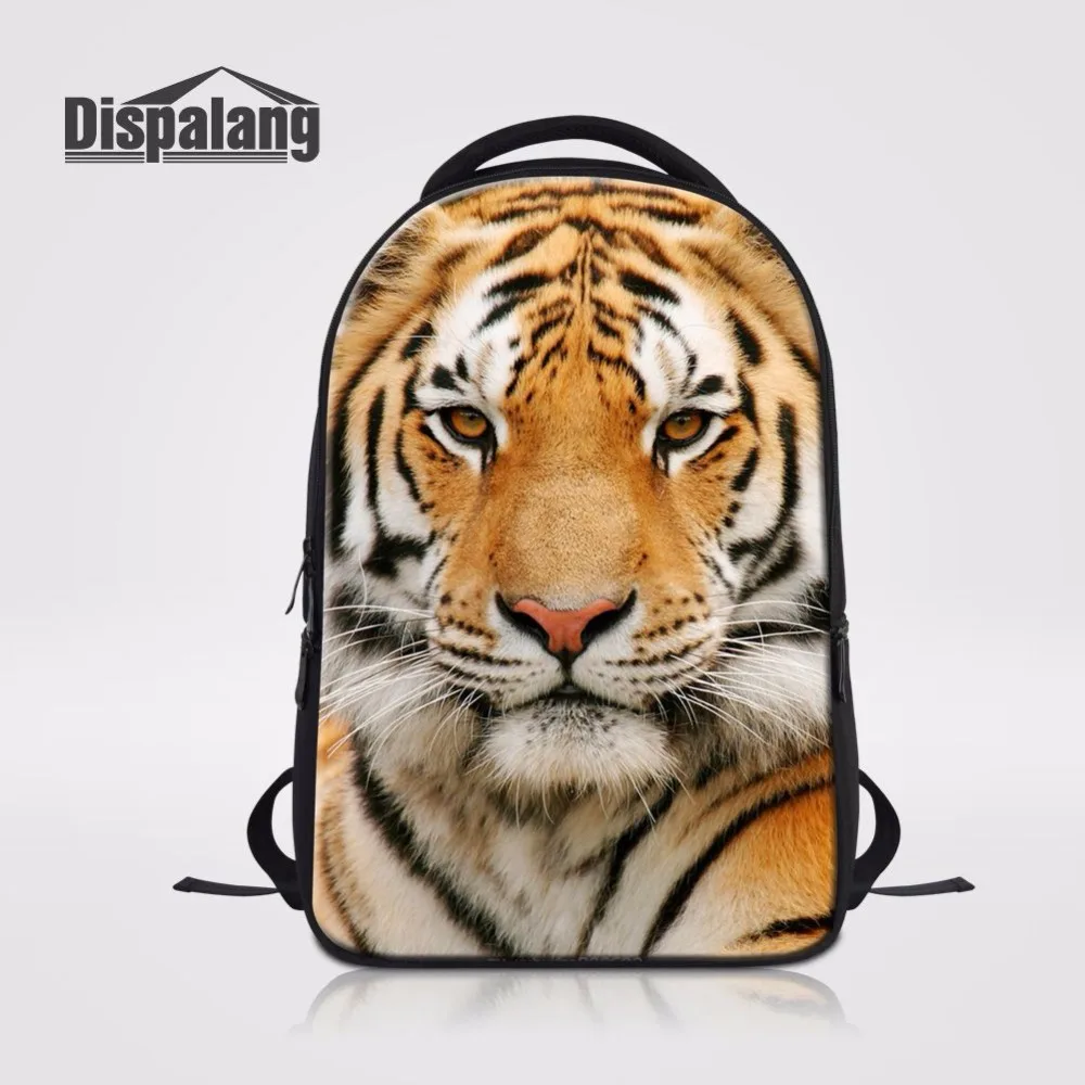 Dispalang Fashion Children's School Laptop Backpack Tiger Prints ...