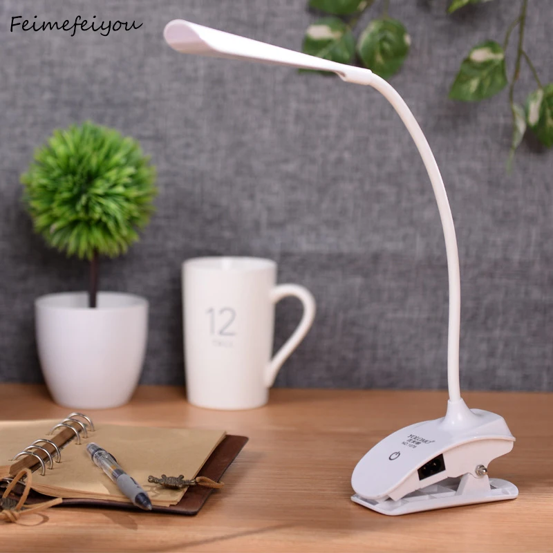 led Clip on lamp Portable Clip on Lights Reading Light with Adjustable ...