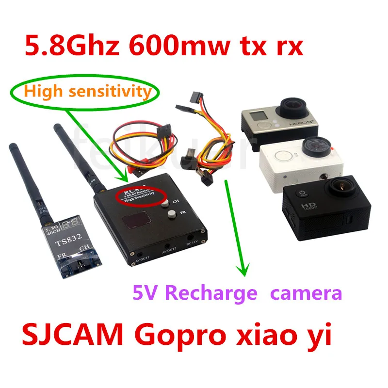 5km New Original skyzone RC FPV 5.8Ghz 600mW 40 Channels Wireless ...
