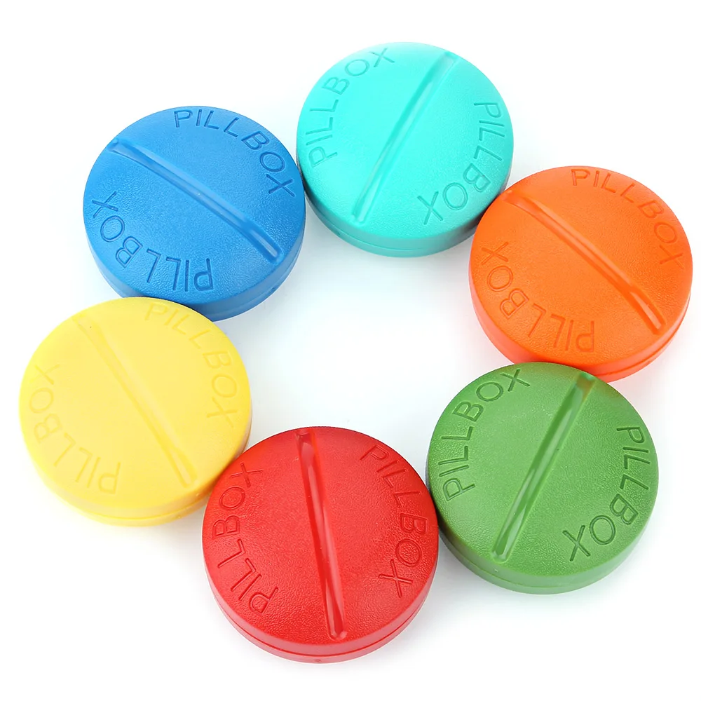 Exquisite Appearance Portable 4 Containers High Quality Plastic Pill ...