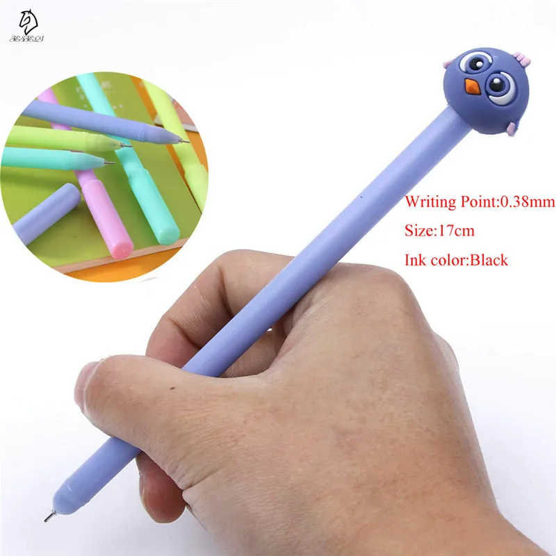 2Pcs Cartoon Gel Pen Lovely Birds Pens For Kids Writing Gift School ...