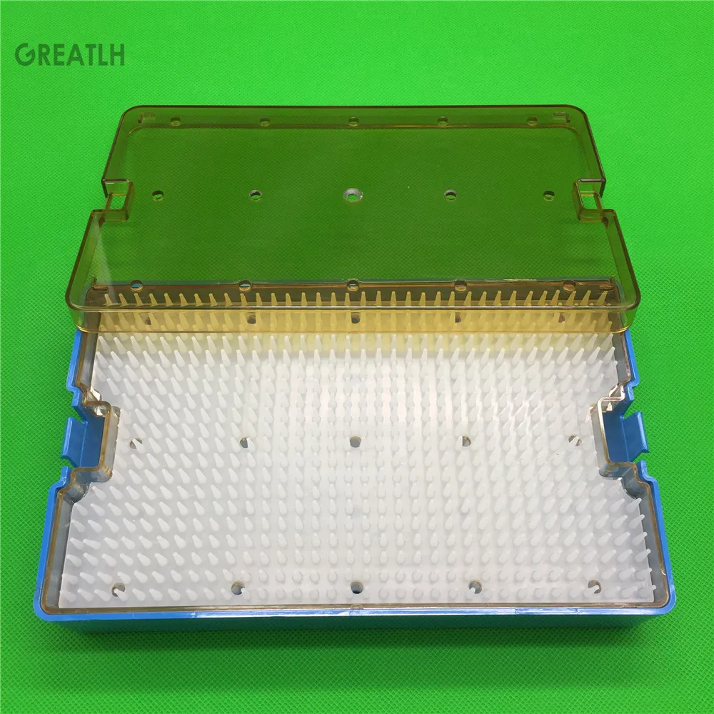 BEST big sterilization tray box cas double level ophthalmic eye ...