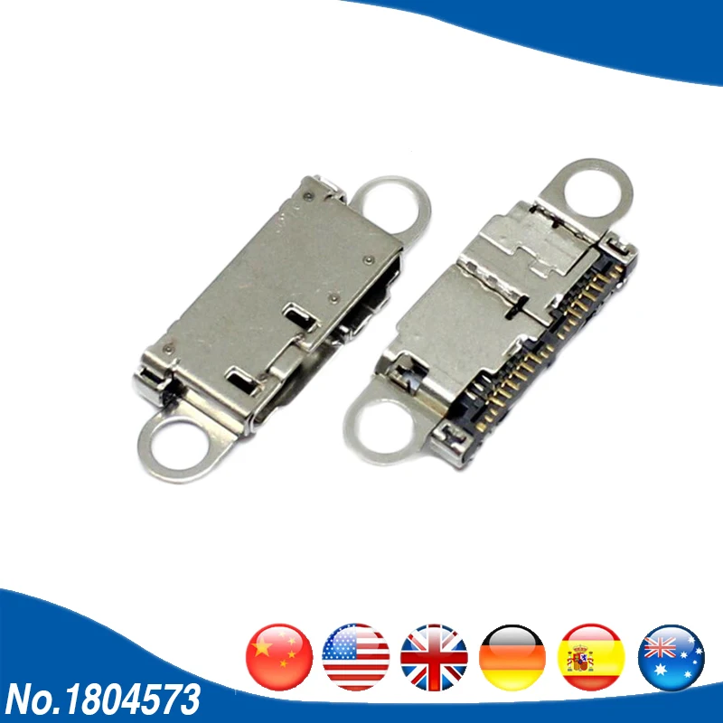 2PCS/Lot Micro USB jack Charging Port Connector For Samsung Galaxy Note3 Note 3 N900 N9005 USB ...