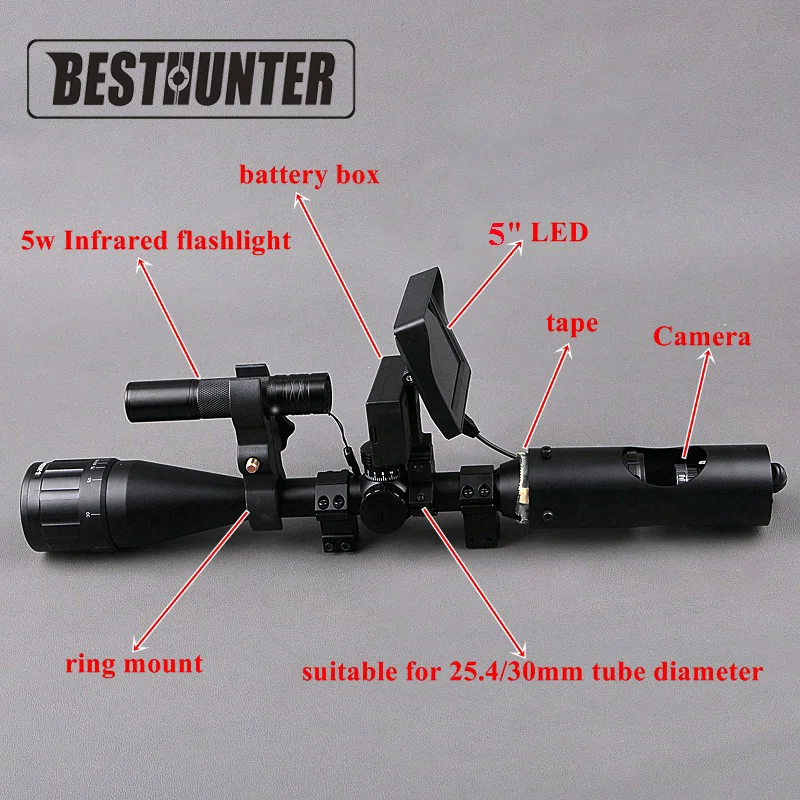 Digital Infrared Night Vision Riflescope