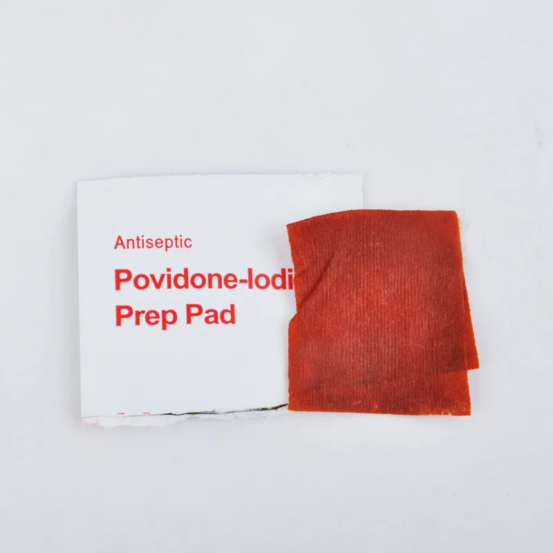 20 Dcs Elsősegély-Jód Tabletta Povidone-Lodine Prep Pad A Kültéri ...