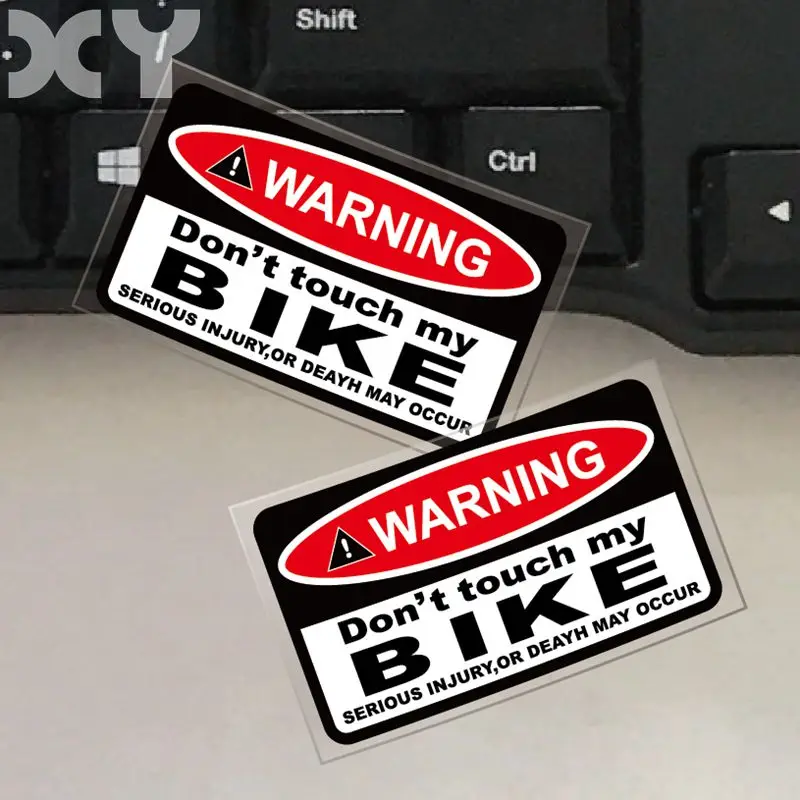 XY Waterproof Reflective Car and Motorcycle Stickers Bumper Warning ...