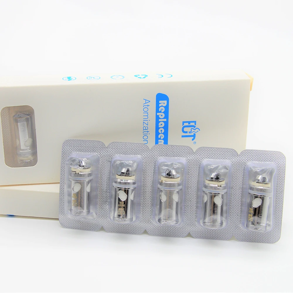 5pcs ECT C40 Mini Kit Replacement Coils 0.3ohm Coil Head Atomizer Core ...