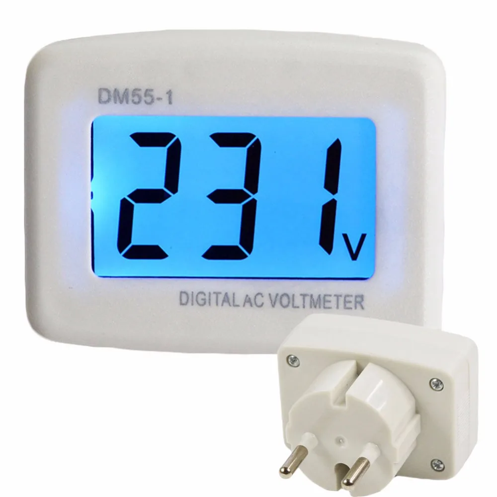 Aliexpress.com : Buy AC 80 260V LCD Digital Voltmeter Voltage Meter ...