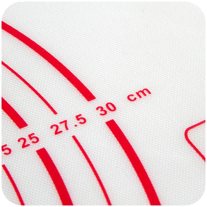 Высокое качество 60*40 см силиконовый коврик для выпечки коврик для ...