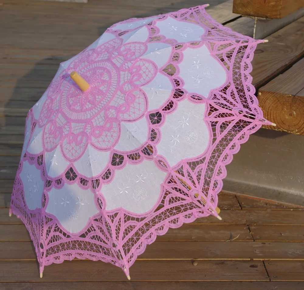 Pink Parasol Wedding