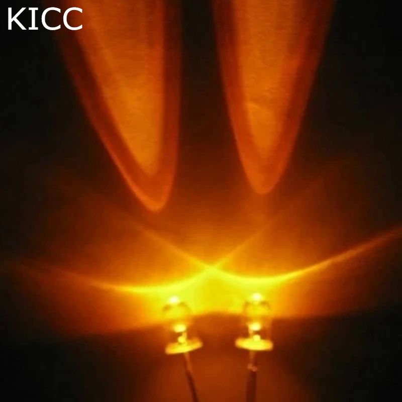 1000* Light emitting diode 5MM Orange LED|led large|orange ...