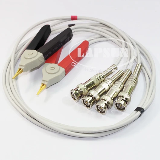 Lead Testing Kit LCR Meter Test Leads With BNC Connectors - 4-Wire ...