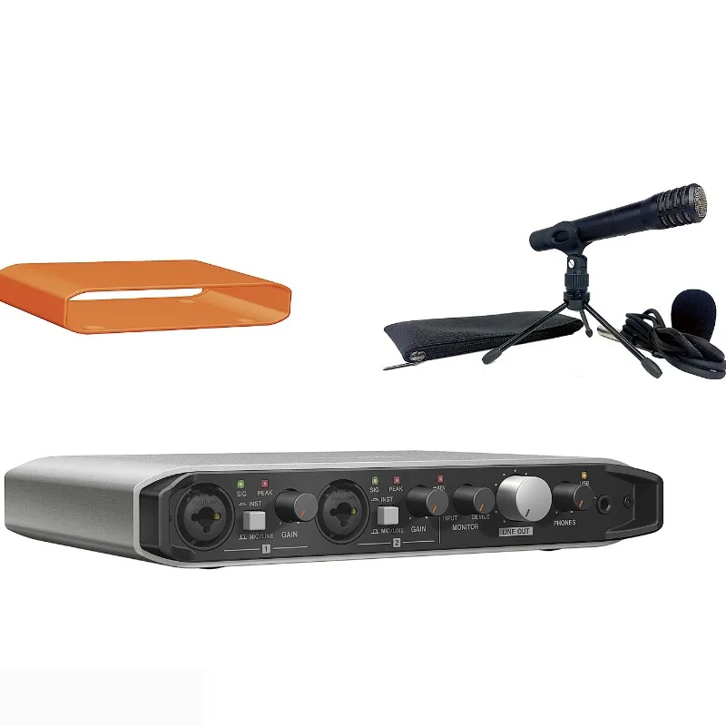 TASCAM Conjunto de tarjeta de sonido USB TRACKPACK iXR, interfaz de ...