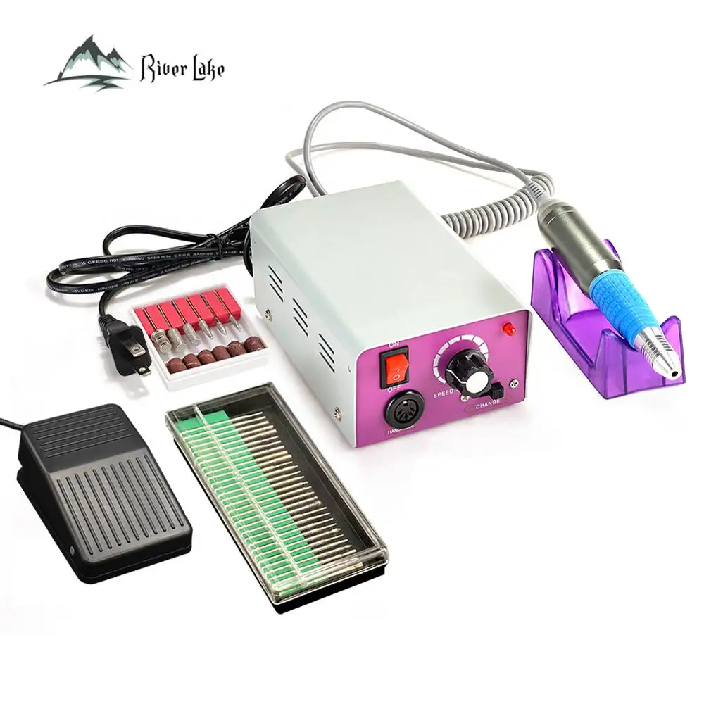 25000rpm Professional Electric Nail Manicure Machine Drill art Pen ...