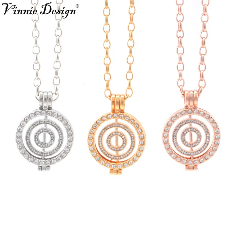 Vinnie-Design-Jewelry-My-Coin-Pendant-Necklace-with-25mm-Crystal-Coin ...