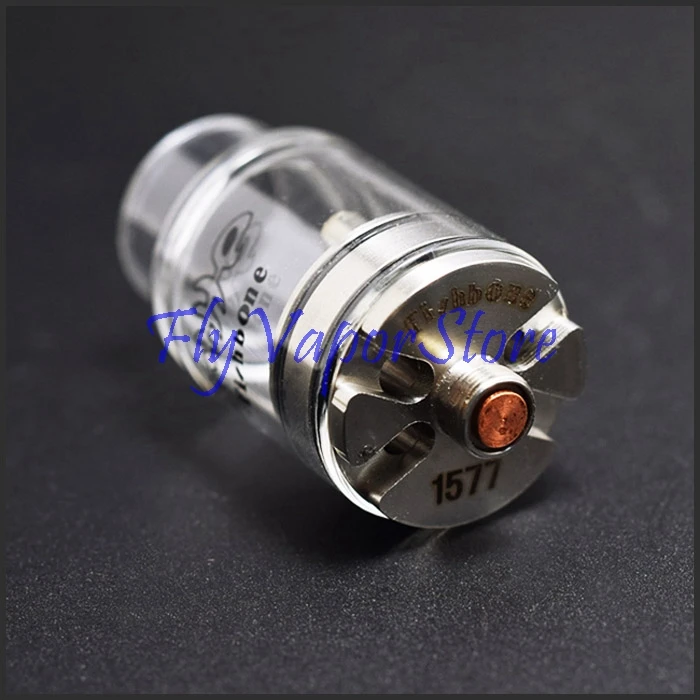 Fish Bone RDA Dripper Stainless Steel Glass Clear Tank Fishbone RDA ...