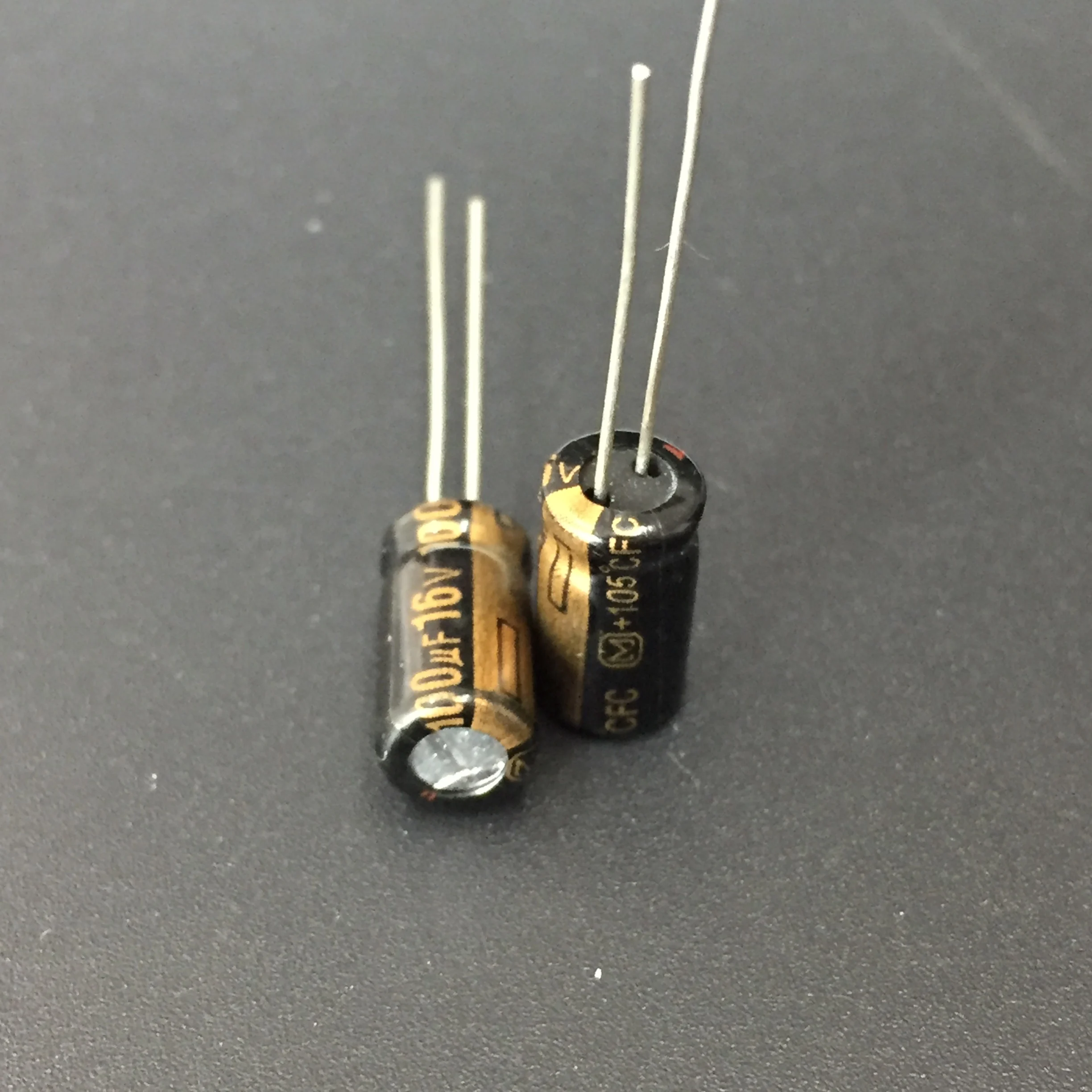 100pcs 100uF 16V FC Series 6.3x11mm Low Impedance 16V100uF Aluminum ...