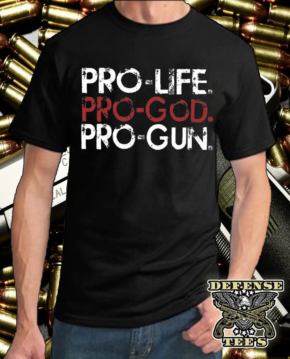 Fashion Design Free Shipping PRO GUN T SHIRT 2nd AMENDMENT PRO LIFE PRO ...