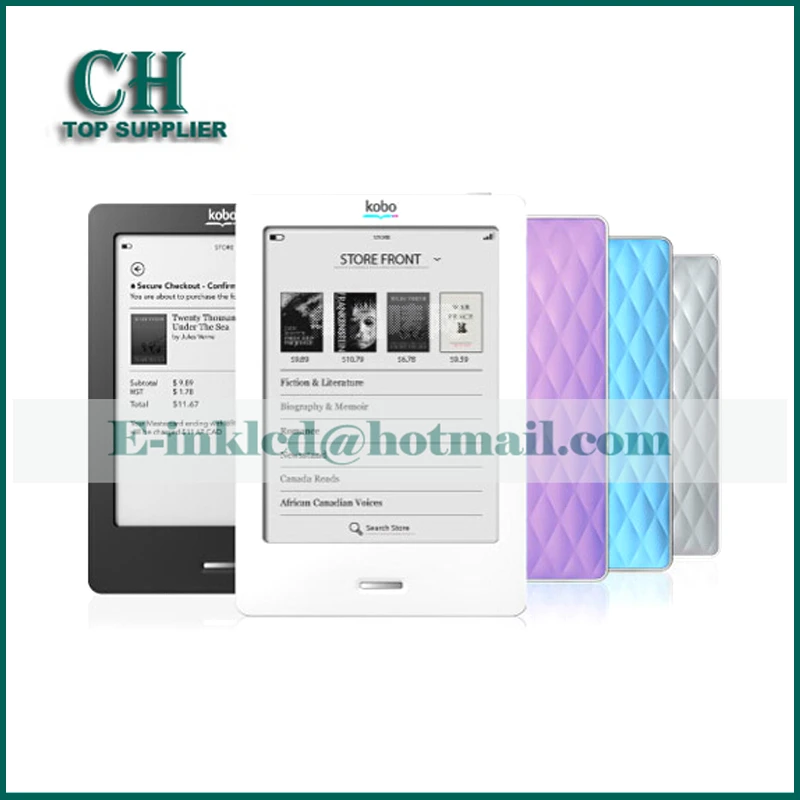 Kobo Touch eReader N905 2GB 6'' Touchscreen WIFI , with packaging(not original) & data line , 95 ...