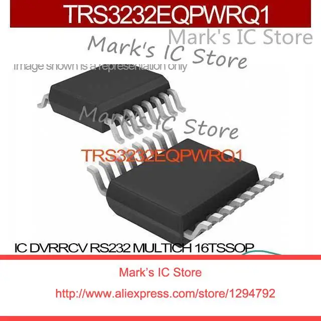 TRS3232EQPWRQ1 IC DVRRCV RS232 MULTICH 16TSSOP TRS3232EQPWR 3232E TRS3232EQ 3232EQ TRS3232 ...