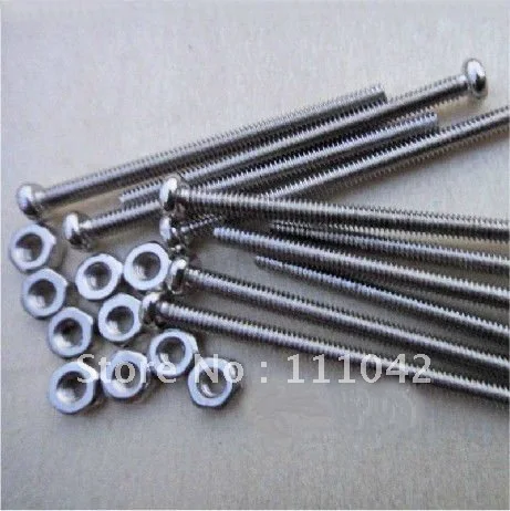 Screw with sleeve,Diameter 2mm, length 30mm, head cross long screw,High ...