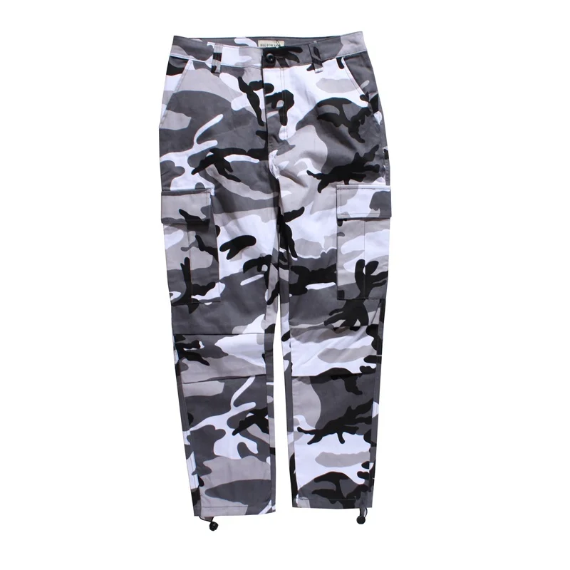 Gonthwid Color Camo Cargo Pants 2017 Mens Fashion Baggy Tactical