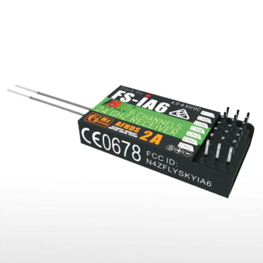 2017 New Transmitter Flysky FS-iA6 6CH Receiver 2.4G Antenna Compatible ...