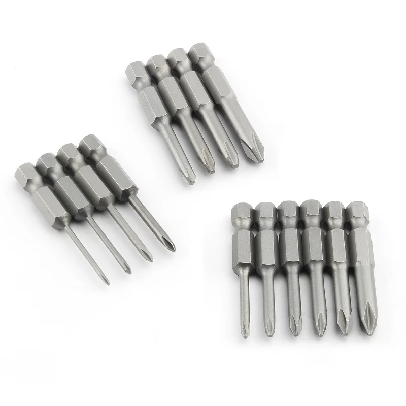 50mm Length Cross S2 Short Magnetic Electric Screwdriver Bit Set Wind ...