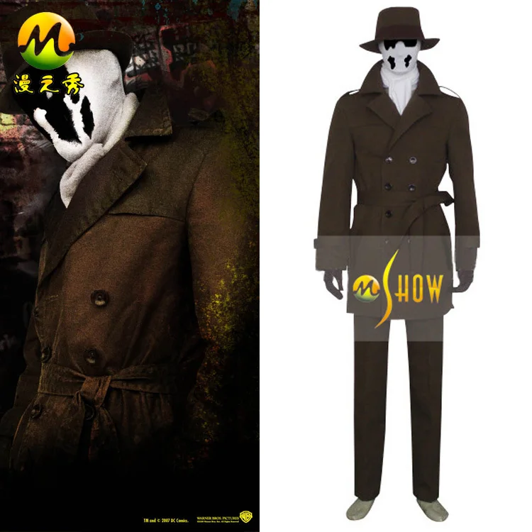 Watchmen Rorschach Cosplay Costume Halloween Party Cosplay Clothes ...