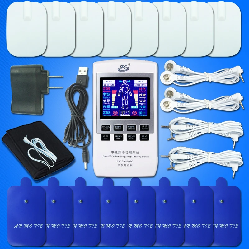Multi-function Electric Massager Digital Meridian If Warm Physiotherapy ...